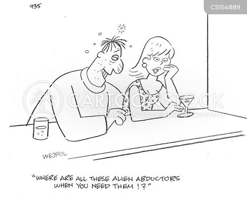 Alien Abduction Cartoons and Comics - funny pictures from CartoonStock