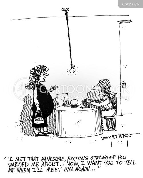 Magical Connection Cartoons and Comics - funny pictures from CartoonStock