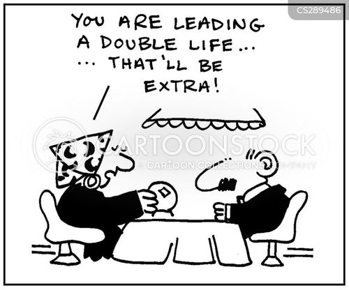 Double Life Cartoons and Comics - funny pictures from CartoonStock