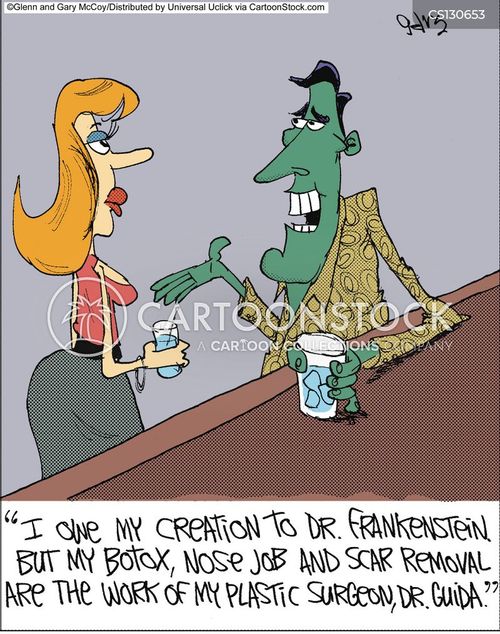 Cosmetic Surgeries Cartoons and Comics - funny pictures from CartoonStock