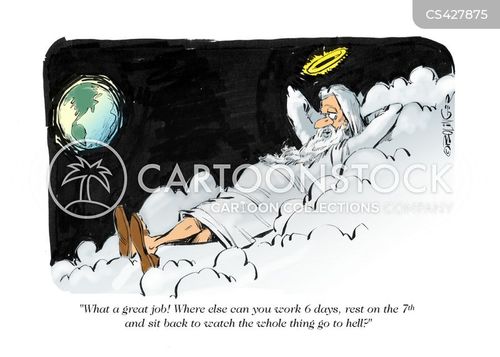 Mythological Gods Cartoons and Comics - funny pictures from CartoonStock