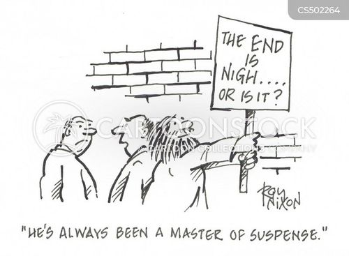 Suspense Cartoons and Comics - funny pictures from CartoonStock