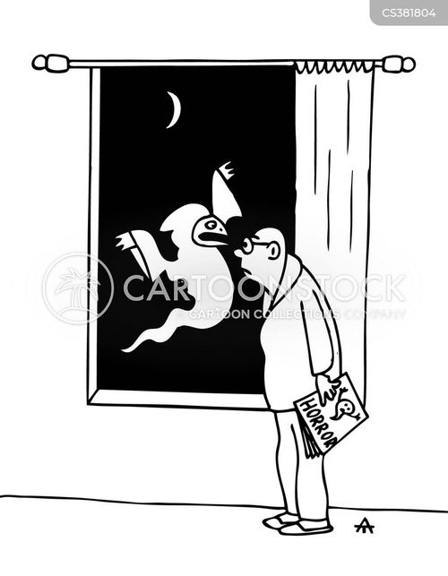 Horror Story Cartoons and Comics - funny pictures from CartoonStock