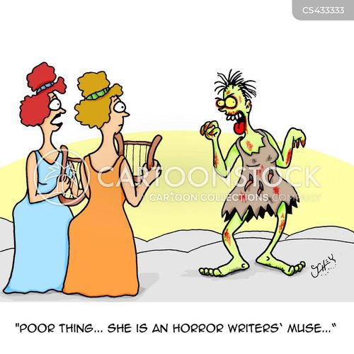 Horror Book Cartoons and Comics - funny pictures from CartoonStock