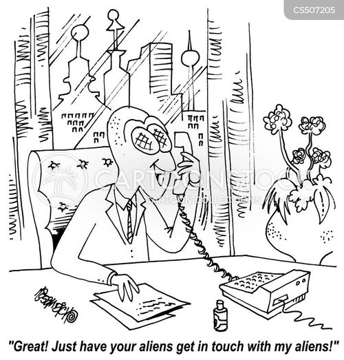 Extraterrestrial Life Forms Cartoons and Comics - funny pictures from ...