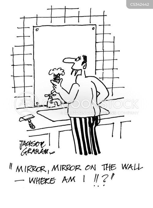 Mirror Mirror Cartoons and Comics - funny pictures from CartoonStock