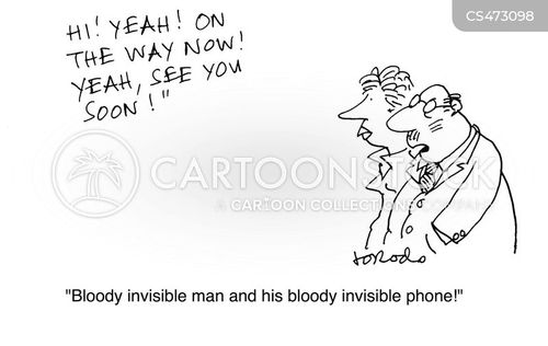 Invisibility Power Cartoons and Comics - funny pictures from CartoonStock