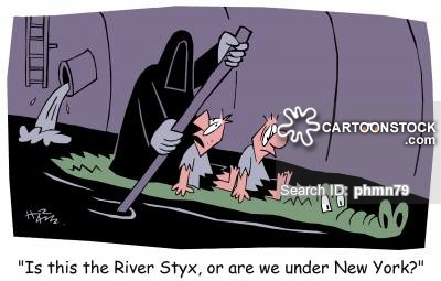 River Styx Cartoons and Comics - funny pictures from CartoonStock