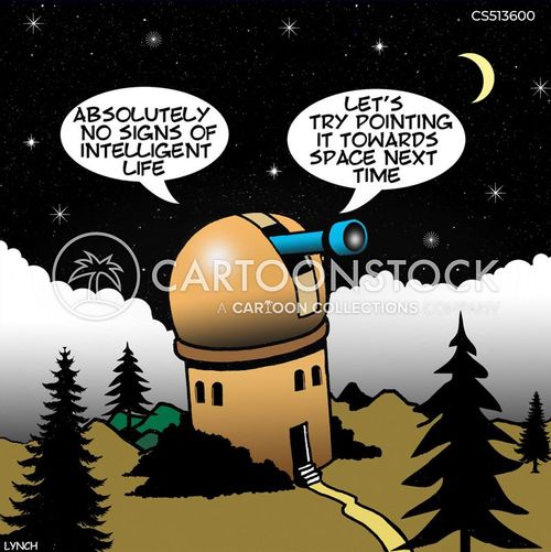 Astronomists Cartoons and Comics - funny pictures from CartoonStock
