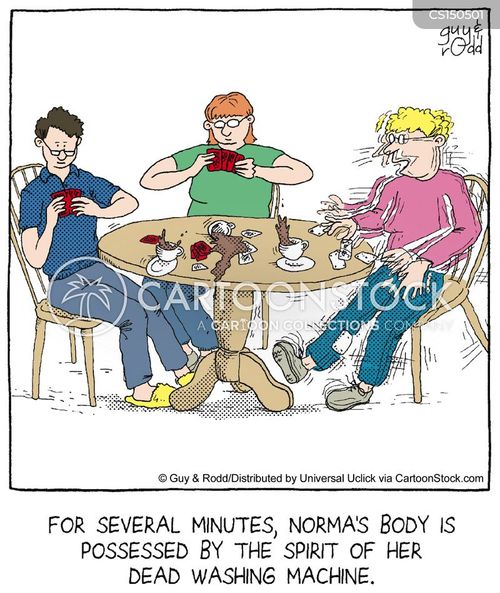 Possessed Cartoons and Comics - funny pictures from CartoonStock