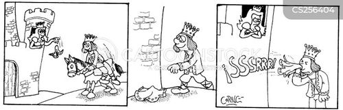 Sick Princess Cartoons and Comics - funny pictures from CartoonStock