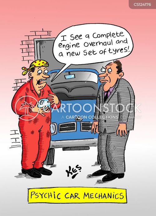 Car Mechanic Cartoons and Comics - funny pictures from CartoonStock