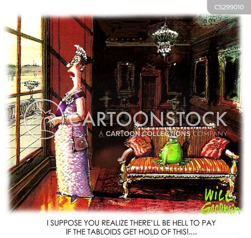 Gossip Rags Cartoons and Comics - funny pictures from CartoonStock