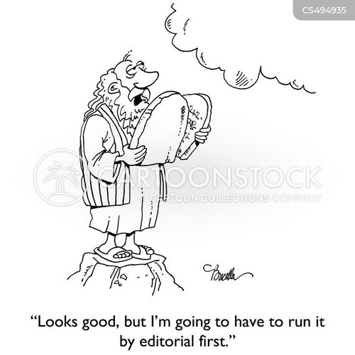 Religious Writing Cartoons and Comics - funny pictures from CartoonStock
