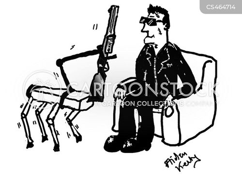 Killer Robot Cartoons and Comics - funny pictures from CartoonStock