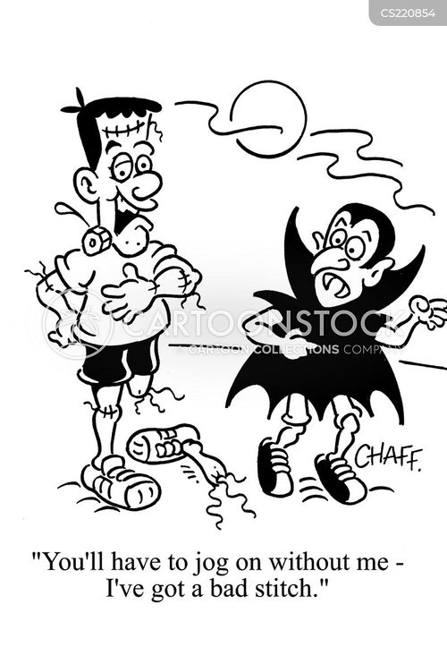 Stitches Cartoons and Comics - funny pictures from CartoonStock