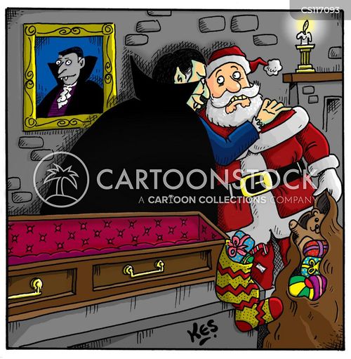Kris Kringle Cartoons and Comics - funny pictures from CartoonStock