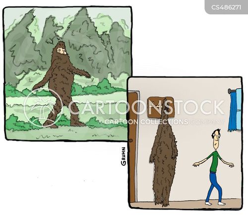 Bigfoot Cartoons and Comics - funny pictures from CartoonStock