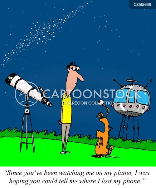 Astronomy Technology Cartoons and Comics - funny pictures from CartoonStock