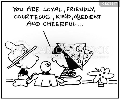 Cartoon Common Courtesy