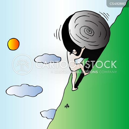 Sisyphean Cartoons and Comics - funny pictures from CartoonStock