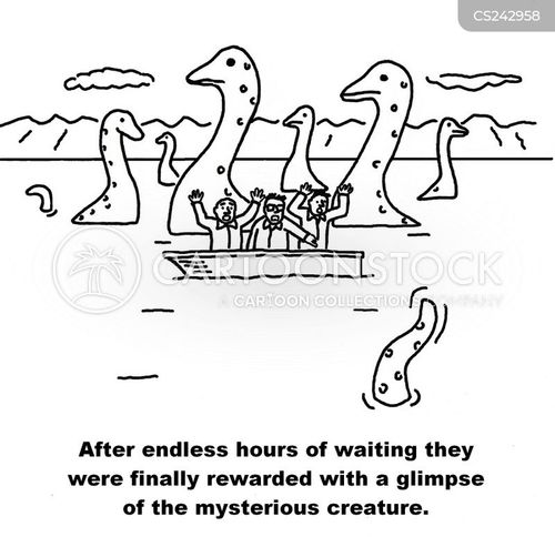 Elusive Creatures Cartoons and Comics - funny pictures from CartoonStock