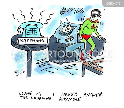 Landline Cartoons and Comics - funny pictures from CartoonStock