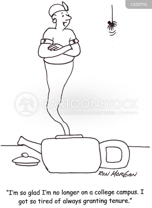 Tenure Cartoons and Comics - funny pictures from CartoonStock