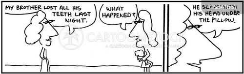 Baby Teeth Cartoons and Comics - funny pictures from CartoonStock