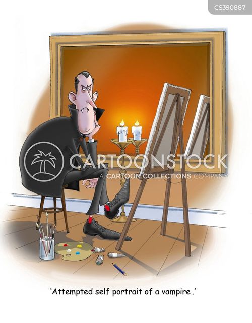 Self-portrait Cartoons and Comics - funny pictures from CartoonStock