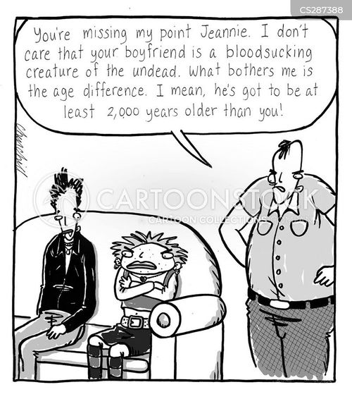 Age Difference Cartoons and Comics - funny pictures from CartoonStock