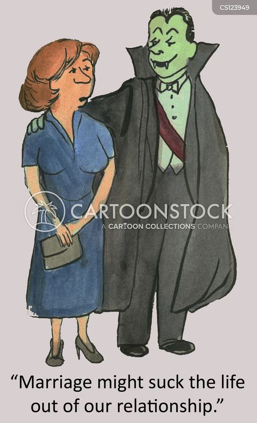 Vampire Attack Cartoons and Comics - funny pictures from CartoonStock