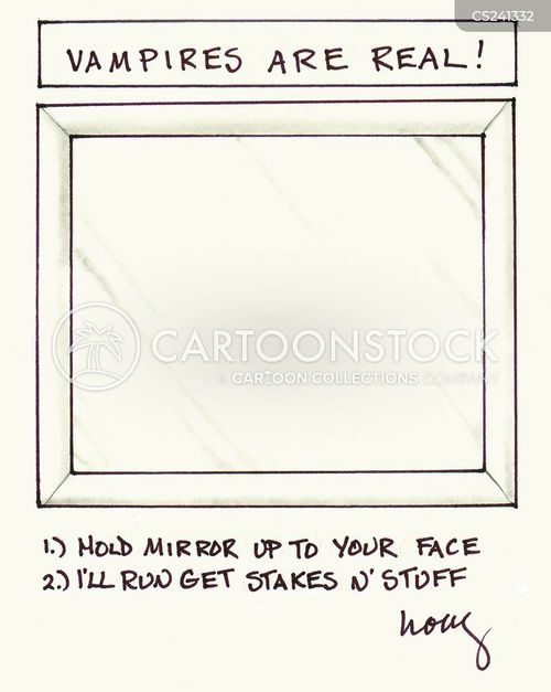 Vampire Mythos Cartoons and Comics - funny pictures from CartoonStock