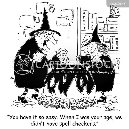 Casting Spells Cartoons and Comics - funny pictures from CartoonStock
