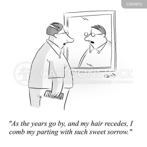 Receding Hairline Cartoons and Comics - funny pictures from CartoonStock