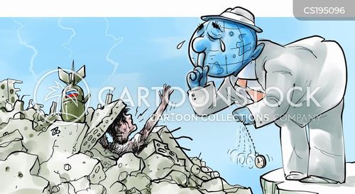 Genocidal Cartoons and Comics - funny pictures from CartoonStock