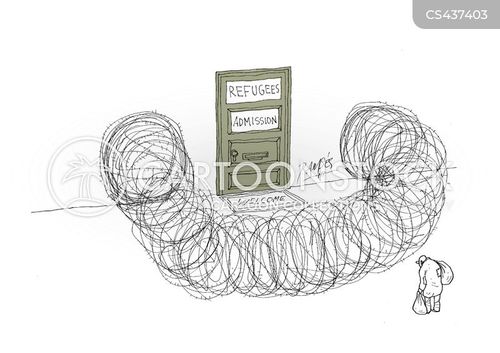 Asylum Seeking Cartoons and Comics - funny pictures from CartoonStock