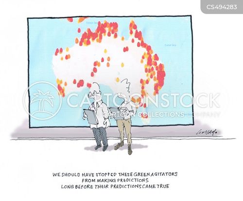 Bush Fire Cartoons and Comics - funny pictures from CartoonStock