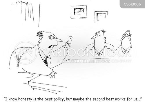 Honesty Cartoons and Comics - funny pictures from CartoonStock
