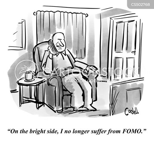 Fomo Cartoons and Comics - funny pictures from CartoonStock