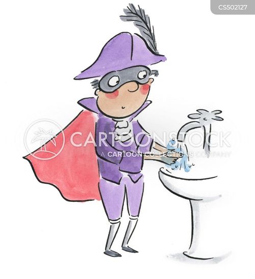 Hand-washing Technique Cartoons and Comics - funny pictures from ...