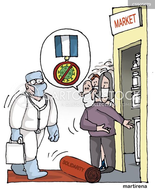 Frontline Workers Cartoons and Comics - funny pictures from CartoonStock