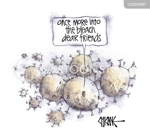 Disinfection Cartoons and Comics - funny pictures from CartoonStock