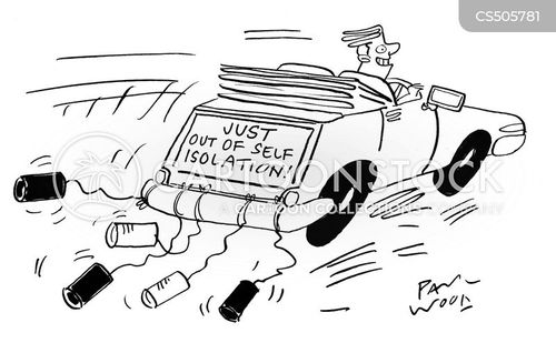 Isolation Practices Cartoons and Comics - funny pictures from CartoonStock