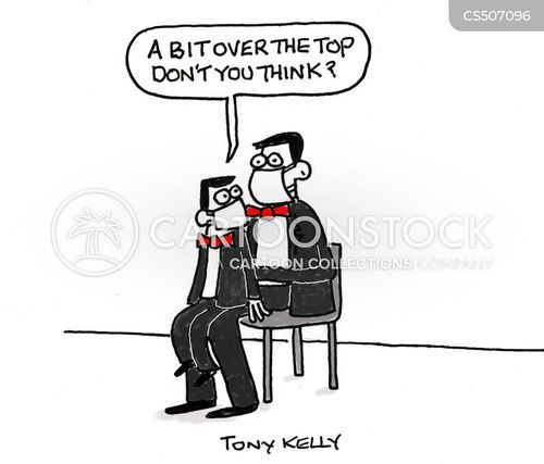 Over The Top Cartoons and Comics - funny pictures from CartoonStock