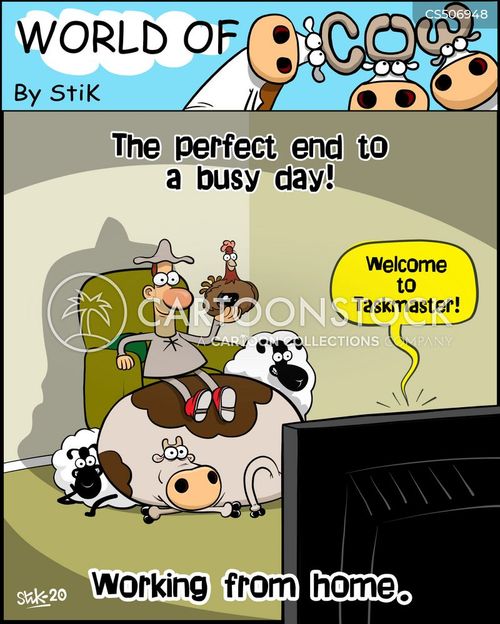 Busy Day Cartoons and Comics - funny pictures from CartoonStock