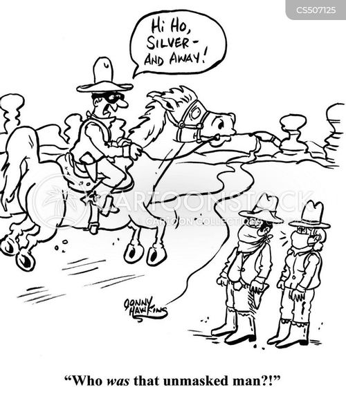 Masked Man Cartoons and Comics - funny pictures from CartoonStock