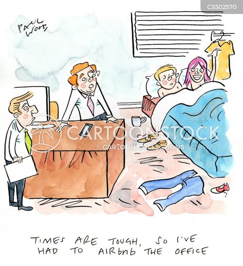 Airbnb Cartoons and Comics - funny pictures from CartoonStock