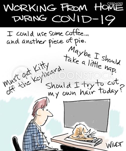 Remote Work News and Political Cartoons