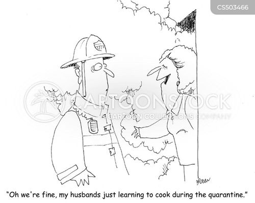 Quarantine Cooking Cartoons and Comics - funny pictures from CartoonStock